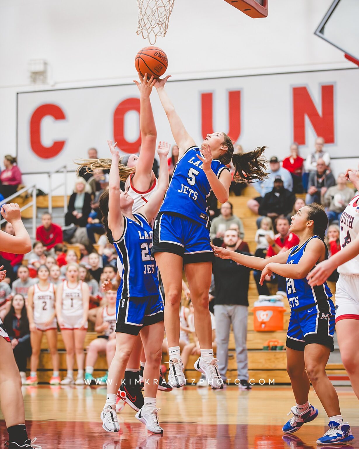 Panthers vs Jets | HS Basketball - Sports Photography Maryland